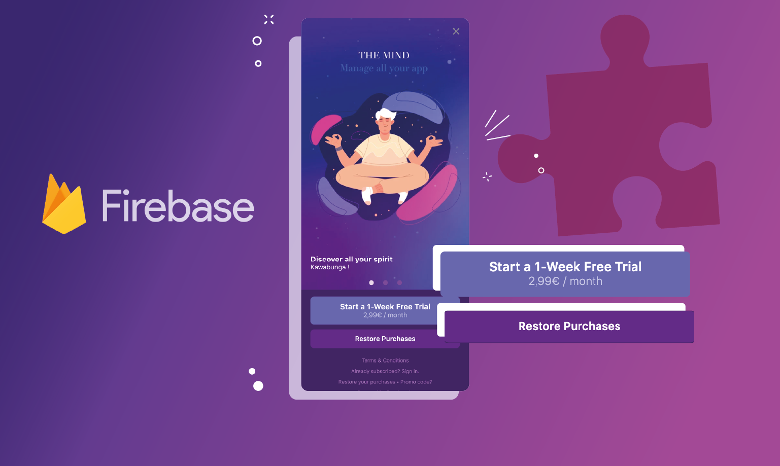 Subscription Management with Purchasely Firebase Extension